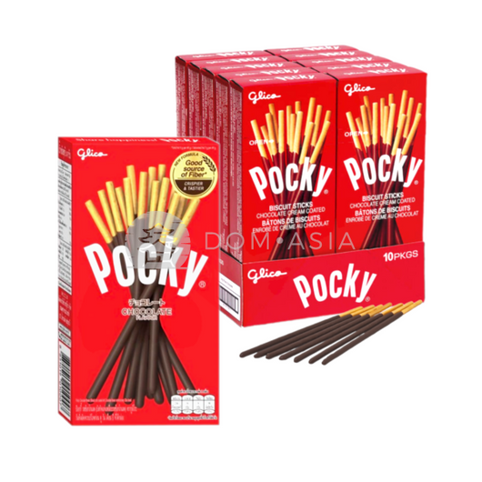 Pocky o smaku Czekoladowym GLICO 47g | Banh Que Pocky Vị Socola GLICO ...