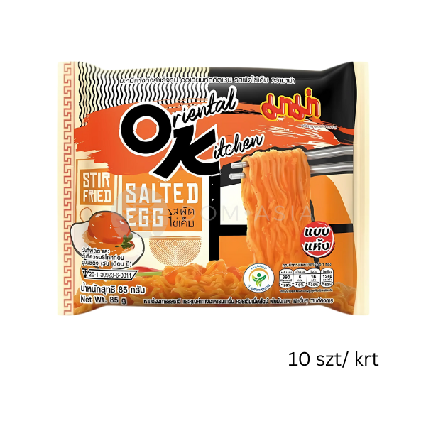 Makaron Błyskawiczny o smaku Solonego Jajka MAMA 85g x 10szt/ krt | Mi ...