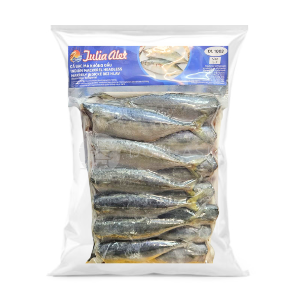 Indiańska makrela bez głowy JA 1kg | Ca Bac Ma Khong Dau JA 1kg x 10op krt | Katalog Produktów ...