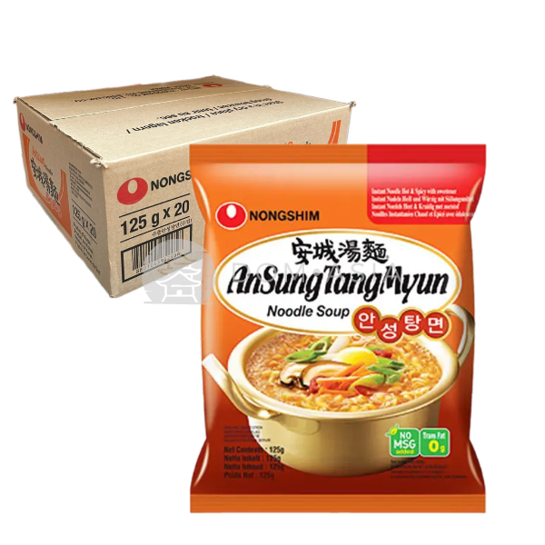 Zupka Błyskawiczna Ramen Ansung NONGSHIM 125g x 20szt/ krt | Mi Ramen ...